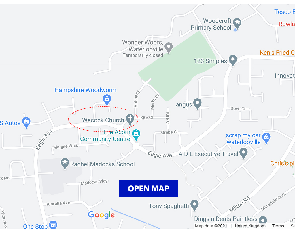Find us and contact us... - Wecock Church